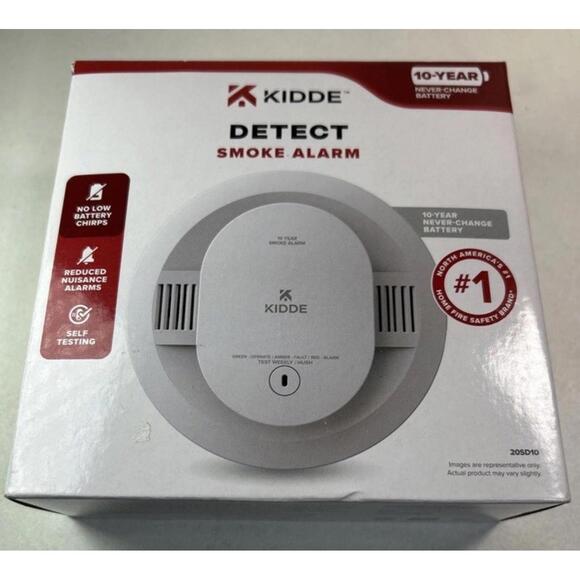 Kidde | Other | Kidde Detect Smoke Alarm Model 2sd0 10 Year Battery New ...